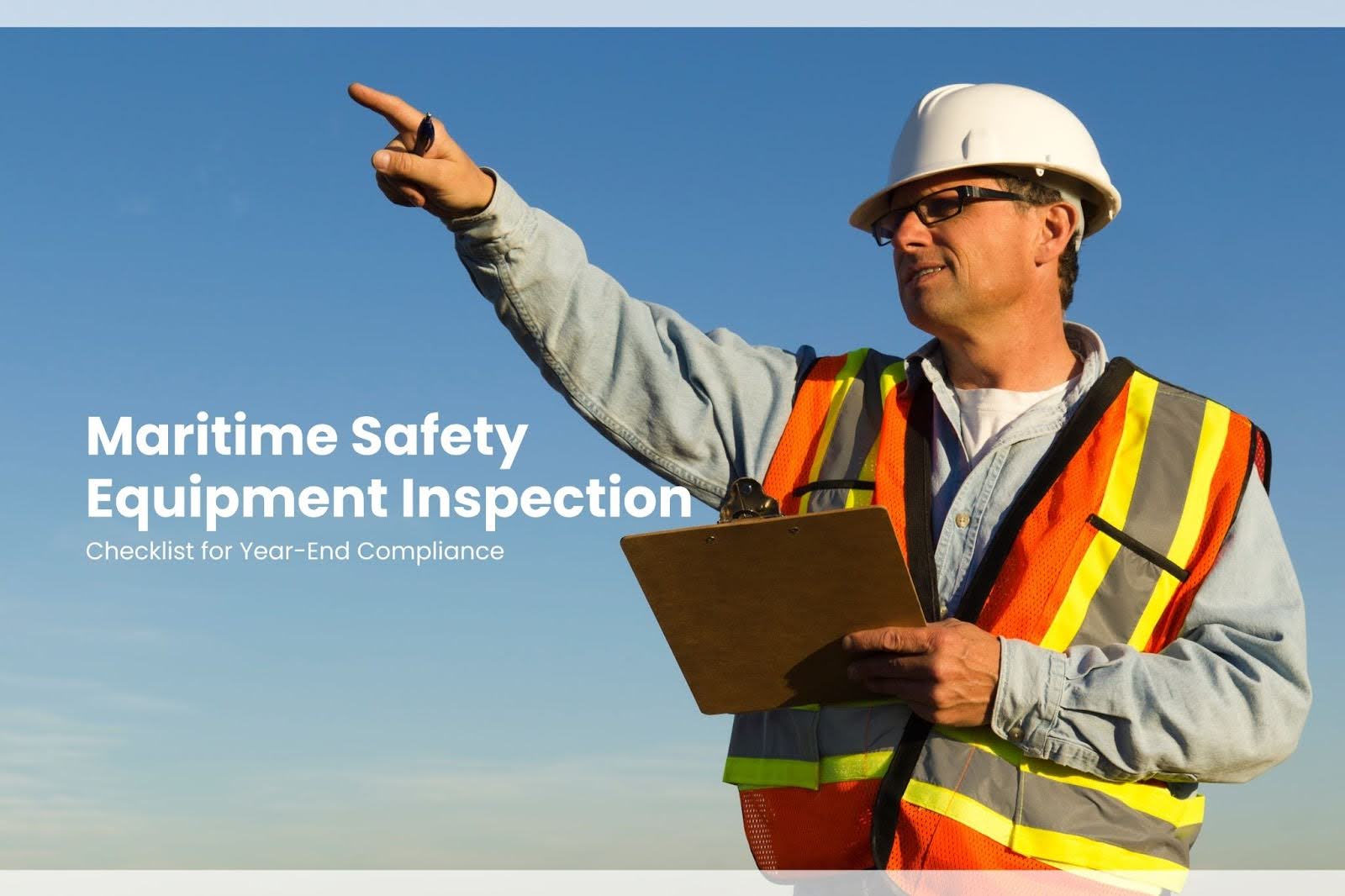 Maritime Safety Equipment Inspection Checklist 2025 - Amnautical