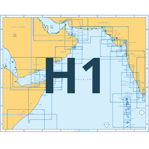 ADMIRALTY Chart Catalogue | H1 - Arabian Sea - Amnautical