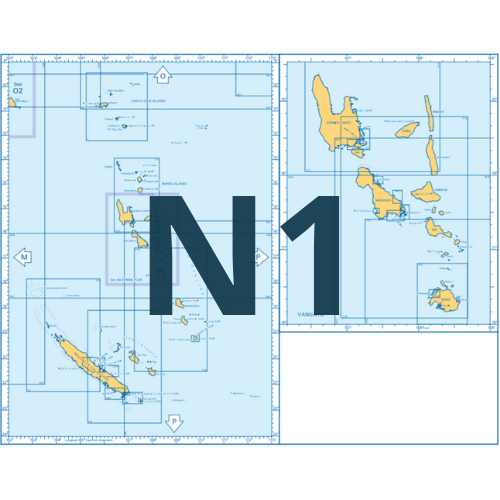 Nautical Paper Charts Collection - Admiralty's Best - Amnautical