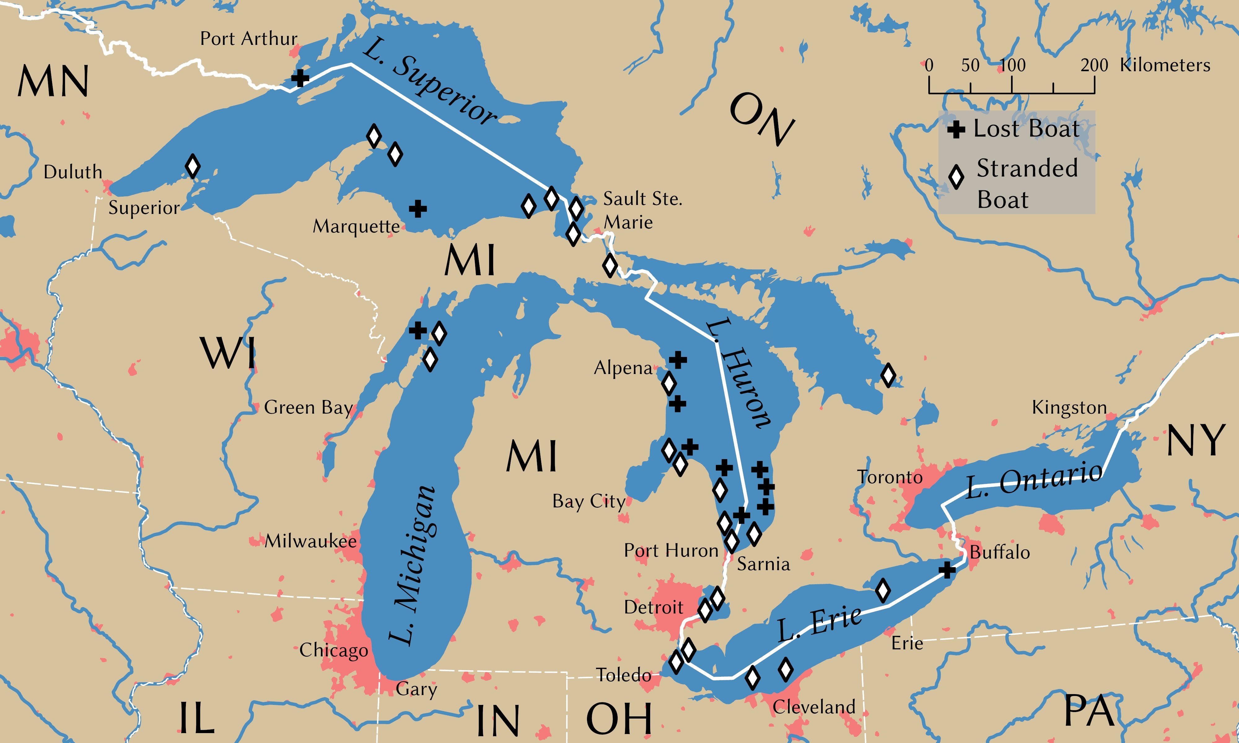 Great Lakes Navigational Guides & Cruising Resources - Amnautical