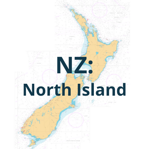 Discover NZ North Island Nautical Charts - Amnautical