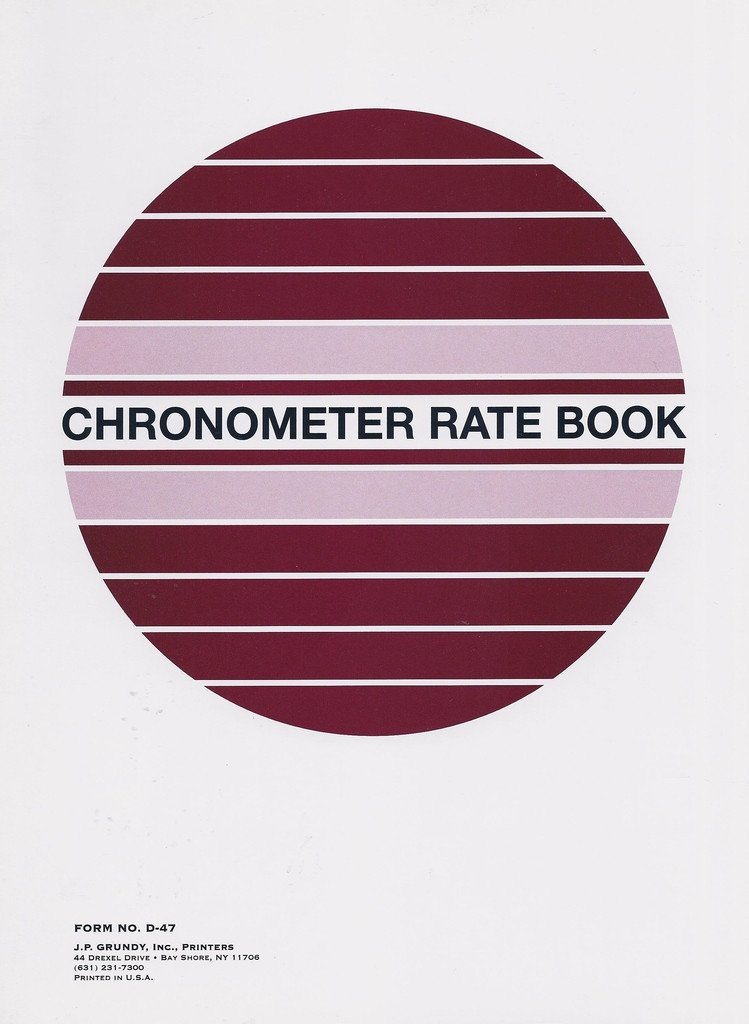 High-Quality Chronometer Logbooks - Amnautical