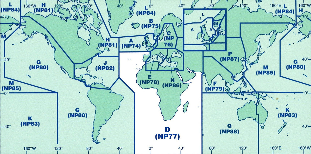 Admiralty List of Lights & Fog Signals (ALL) Vol. D: (NP77) | NP 77 ...