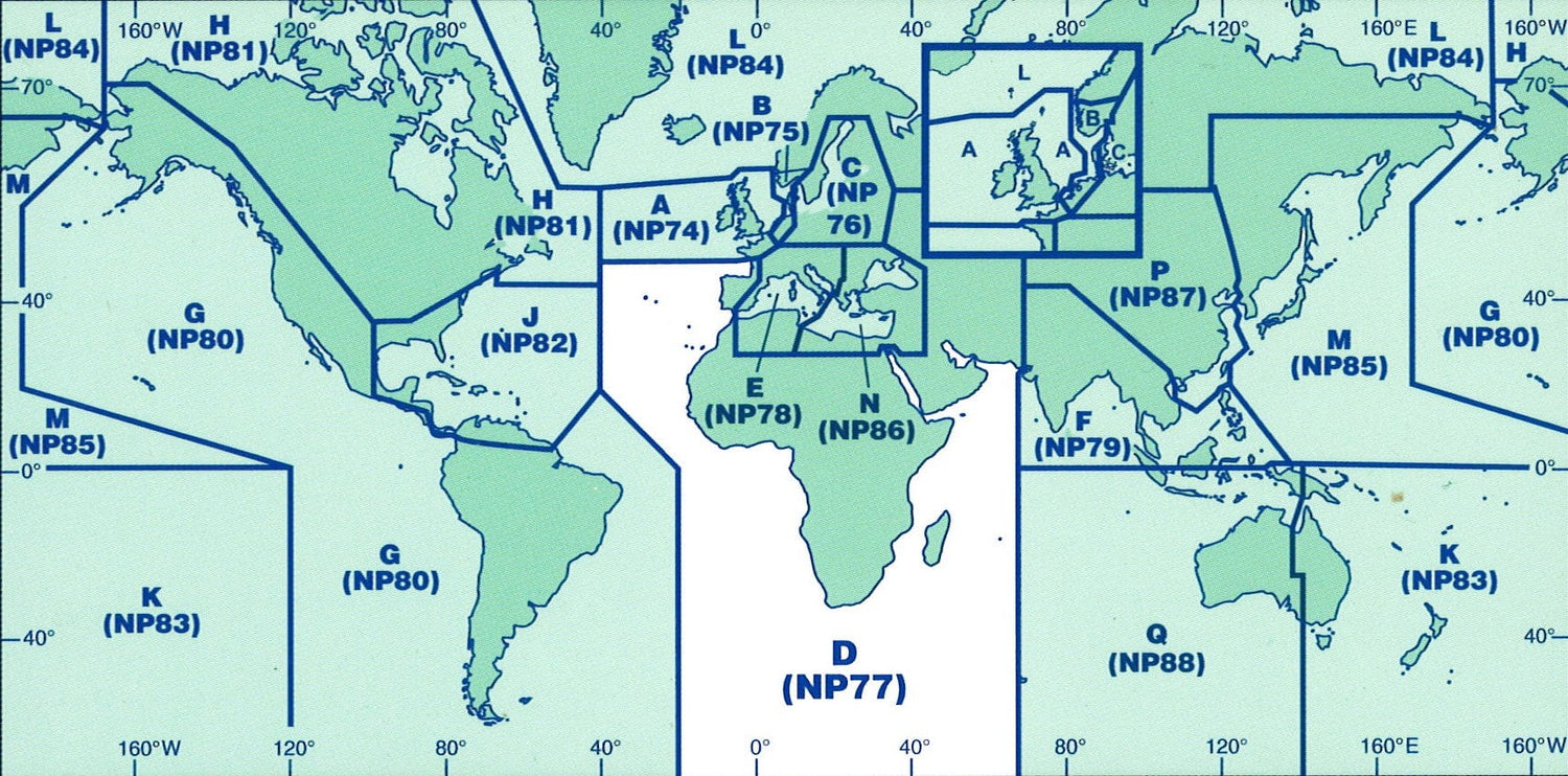 Admiralty List of Lights & Fog Signals (ALL) Vol. D: (NP77) | NP 77 ...