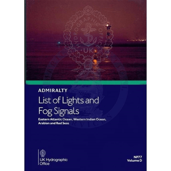 Admiralty List of Lights & Fog Signals (ALL) Vol. D: (NP77) | NP 77 ...
