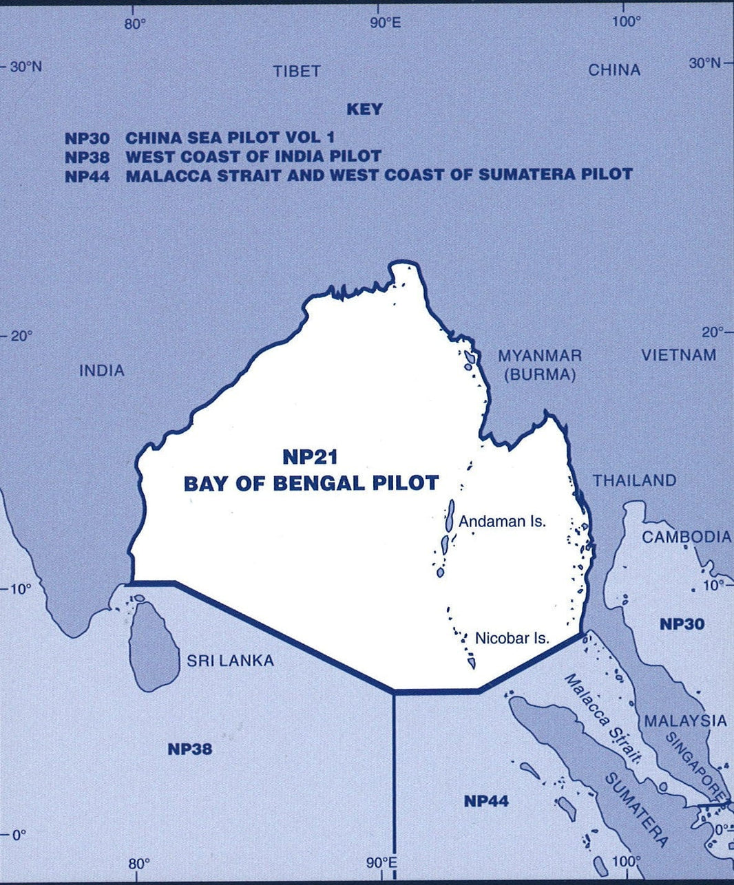 Admiralty Sailing Directions: Bay Of Bengal Pilot (NP21) - Amnautical