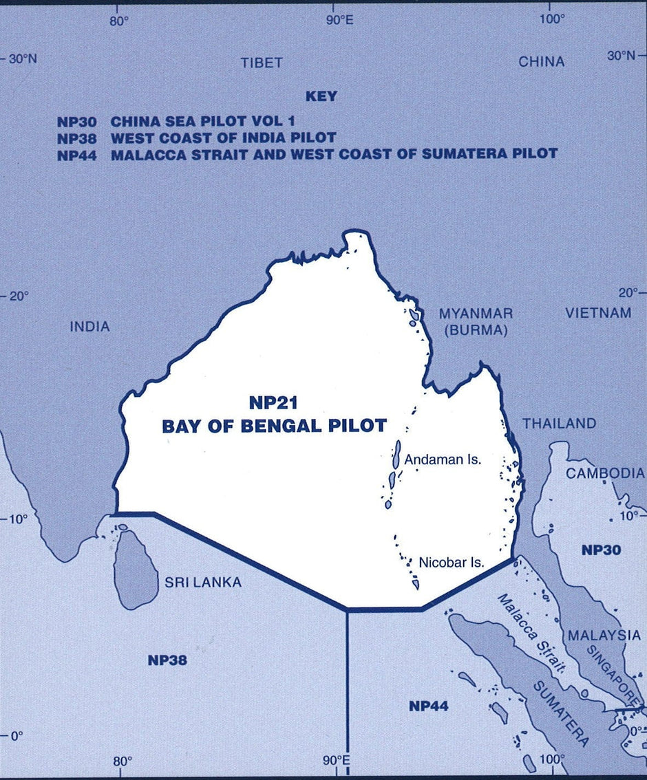 Admiralty Sailing Directions: Bay Of Bengal Pilot (NP21) - Amnautical