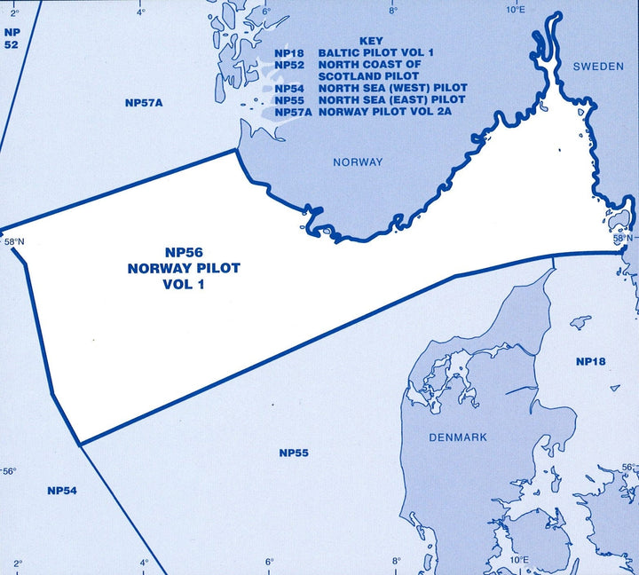 Admiralty Sailing Directions: Norway Pilot Vol. 1 (NP56) - Amnautical