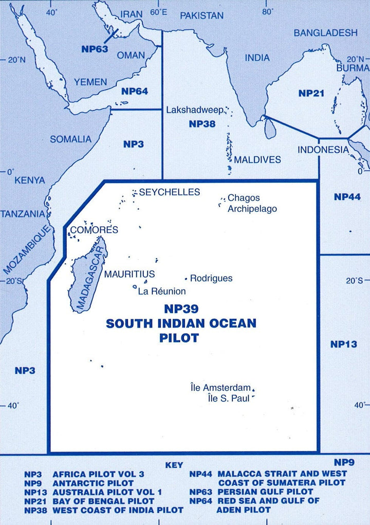 Admiralty Sailing Directions: South Indian Ocean Pilot (NP39) | UKHO ...