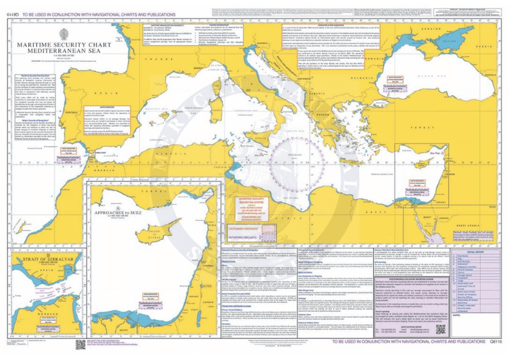 ADMIRALTY Maritime Security Charts | Nautical Charts - Amnautical