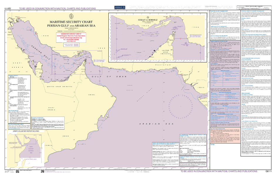 ADMIRALTY Maritime Security Charts | Nautical Charts - Amnautical