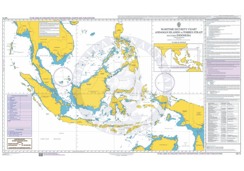 ADMIRALTY Maritime Security Charts | Nautical Charts - Amnautical