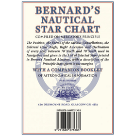 Bernard's Nautical Star Chart by Brown, Son & Ferguson - Amnautical