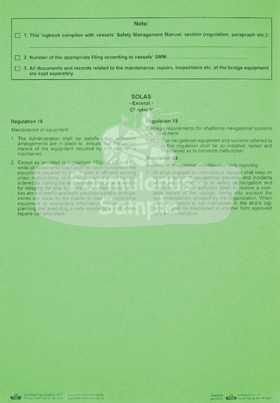 Bridge Maintenance Logbook - Amnautical