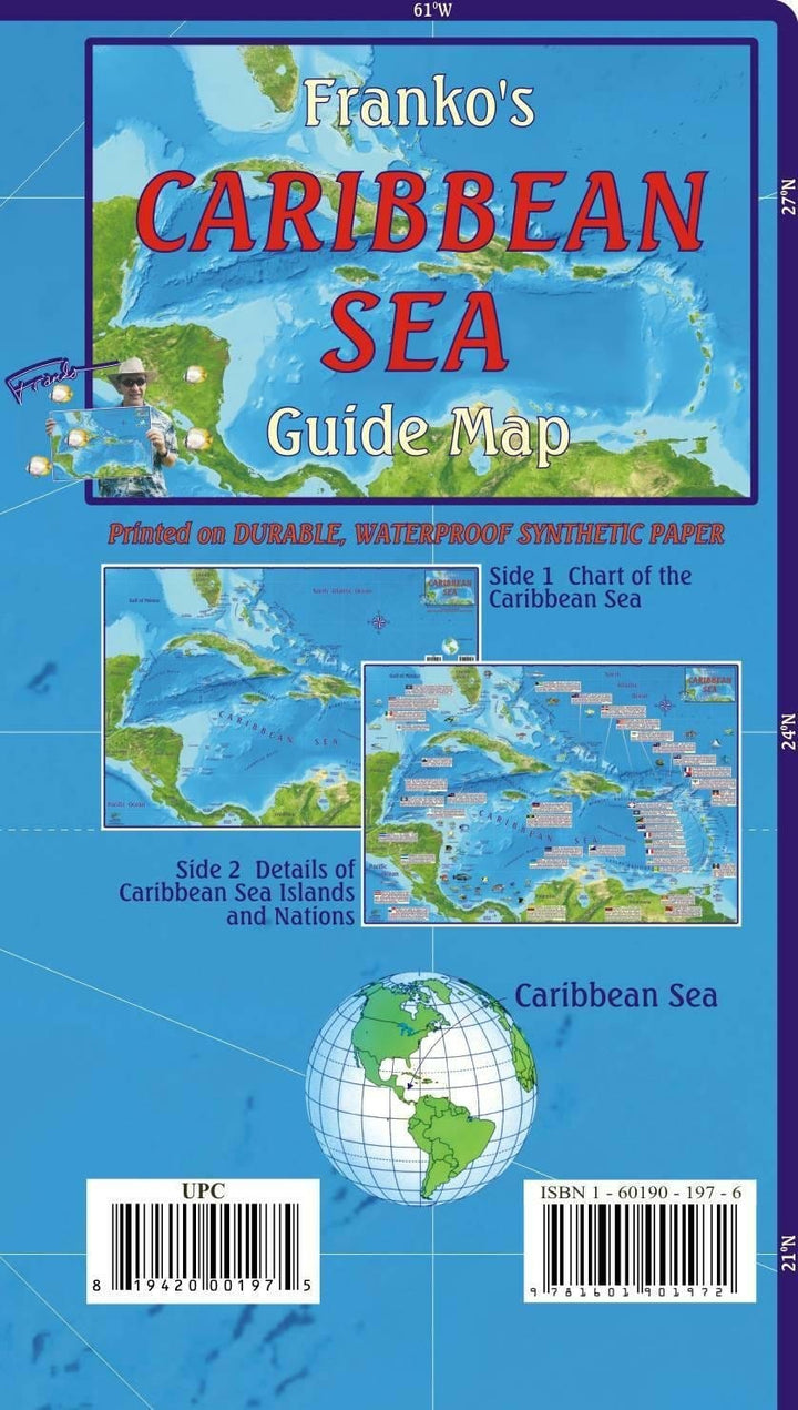 Caribbean Sea Guide Map - Amnautical