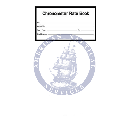 Chronometer Rate Book - Amnautical