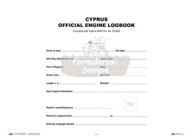 Cyprus Official Engine Log Book - Amnautical