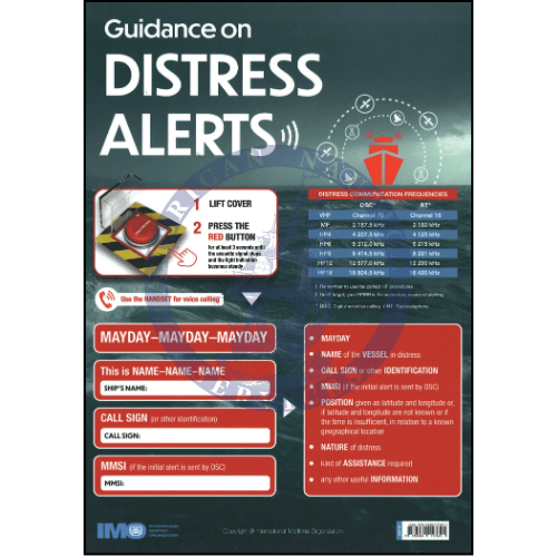 Guidance on GMDSS Distress Alerts Card 2024 Edition - Amnautical
