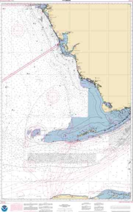 NOAA Paper Charts - Gulf Coast | Buy NOAA Charts Online - Amnautical