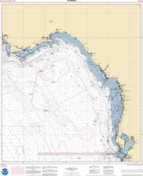 NOAA Nautical Chart 1114A - Amnautical