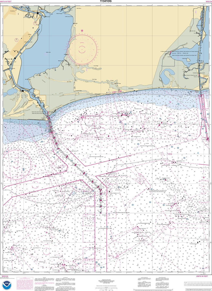 NOAA Nautical Chart 11341 - Amnautical