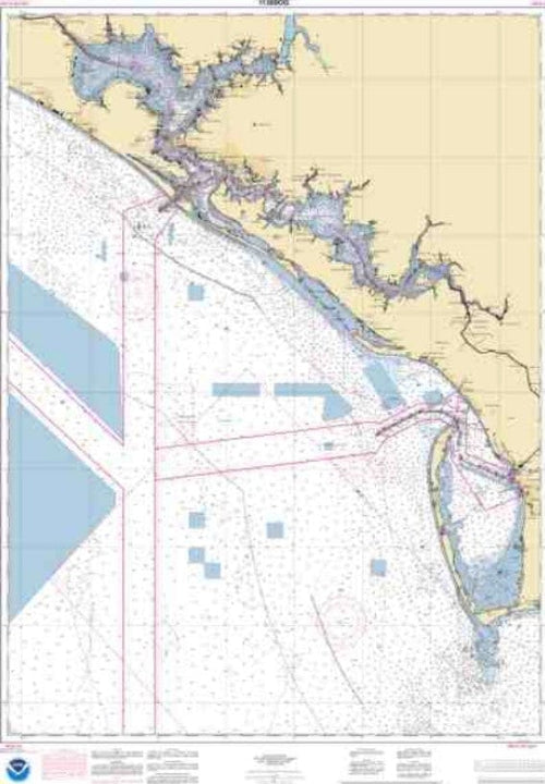 NOAA Nautical Chart 11389: St Joseph and St Andrew Bays - Amnautical