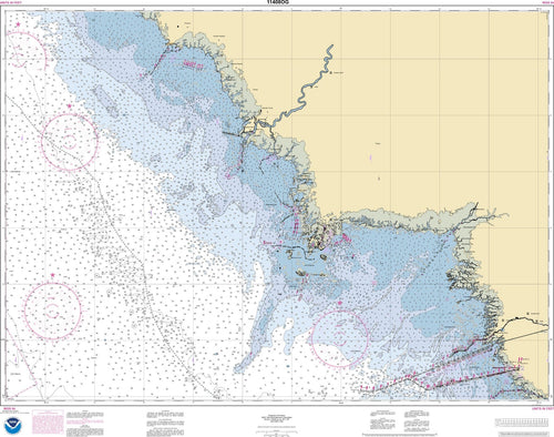 NOAA Nautical Map of Crystal River Florida | Florida Key Chart - Amnautical