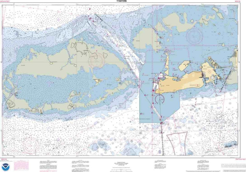 NOAA Nautical Chart 11441 - Amnautical