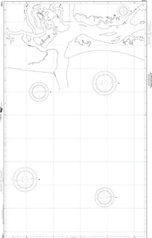 NOAA Nautical Chart 11503: St. Marys Entrance Cumberland Sound and Kin ...