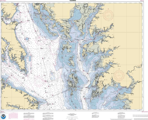 NOAA Nautical Chart 12230 - Amnautical