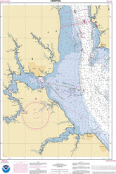 NOAA Nautical Chart 12287: Potomac River Dahlgren and Vicinity | NOAA ...