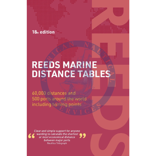 Reeds Marine Distance Tables 18th Edition 2024 - Amnautical