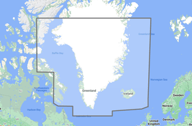Timezero TZ Map: Iceland | Greenland - Amnautical