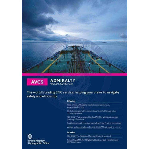 Admiralty Vector Chart Service (AVCS) | ECDIS Charts | ENCs - Amnautical