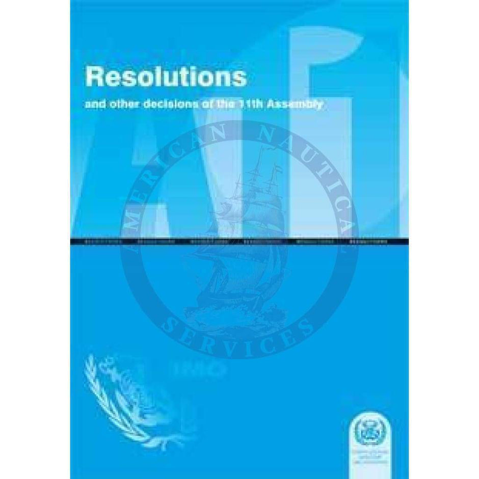 Assembly Resolutions, 11th Session 1979 - Amnautical