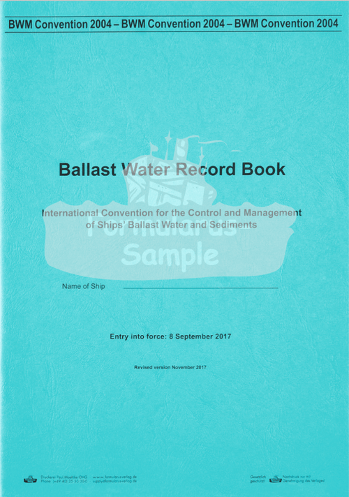 Ballast Water Logbooks - Amnautical