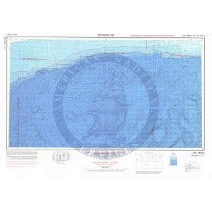Bathymetric Chart NG-15-1: EAST BREAKS - Amnautical