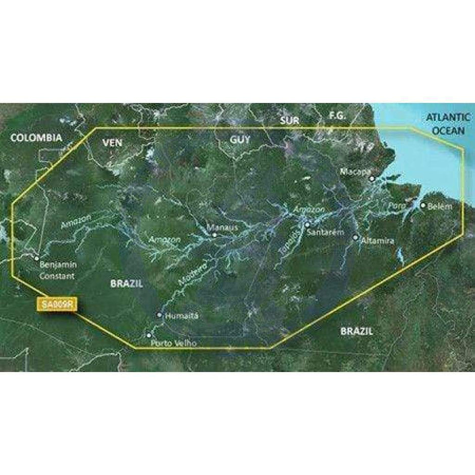 Bluechart G3 microSD™/SD™ card: HXSA009R - Amazon River - Amnautical