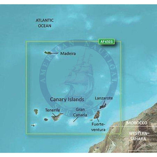 Bluechart G3 Vision microSD/SD Card: VAF450S - Amnautical