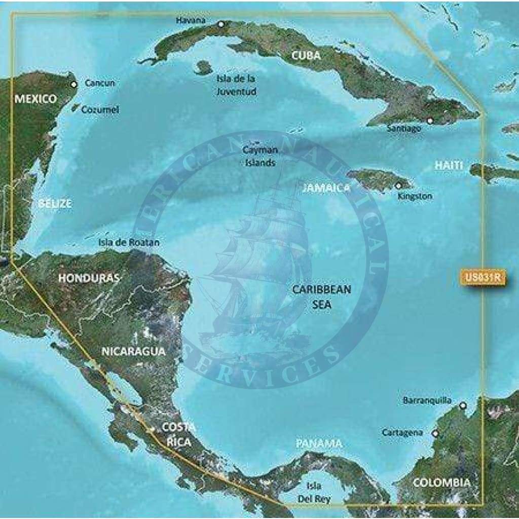Garmin BlueChart G3 Vision Charts: Caribbean | The Best Marine ...