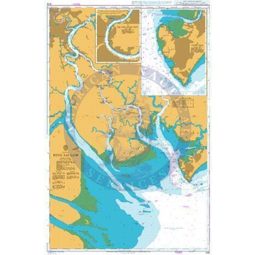 Nautical Chart 1016: Song Sai Gon - Amnautical