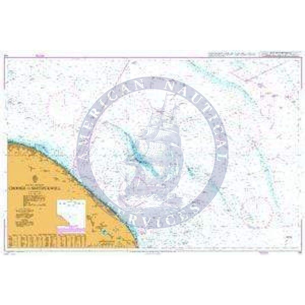British Admiralty Nautical Chart 106: East Coast England - Amnautical