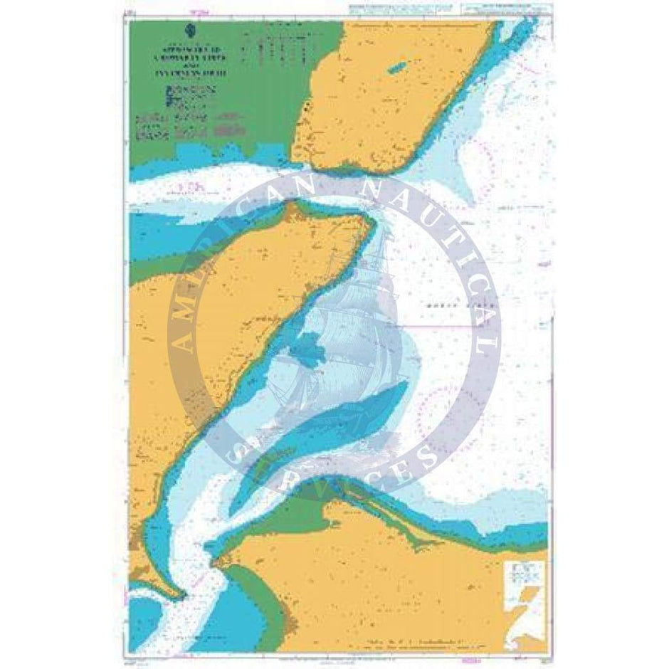 British Admiralty Nautical Chart 1077: Approaches to Cromarty Firth an ...
