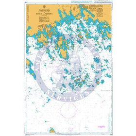 British Admiralty Nautical Chart 1089: Kotka and Hamina - Amnautical