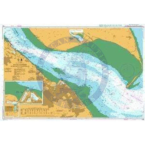 British Admiralty Nautical Chart 1188: England - East Coast - Amnautical