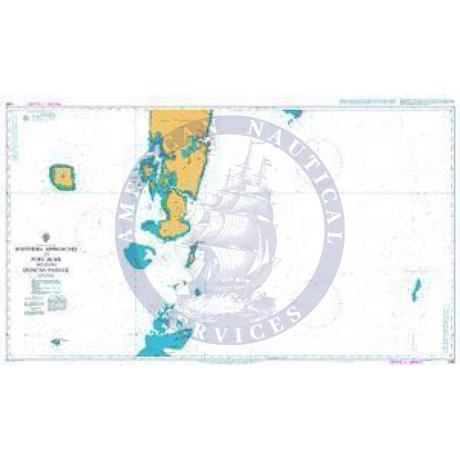 Admiralty Nautical Chart 1398 - Amnautical