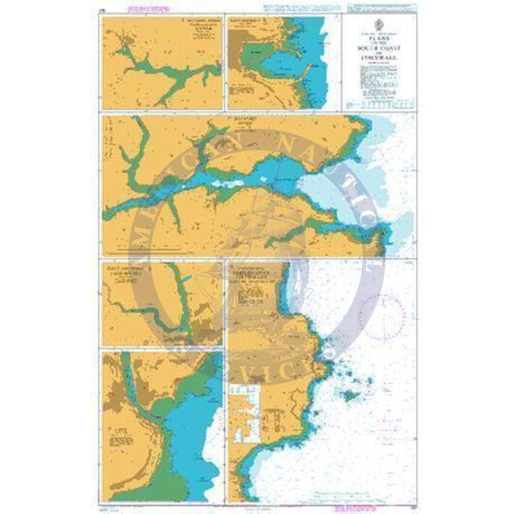British Admiralty Nautical Chart 147 - Amnautical