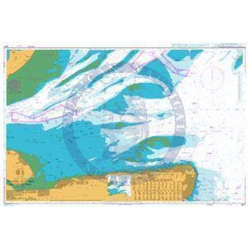 British Admiralty Nautical Chart 1607: England – East Coast, Thames Es ...
