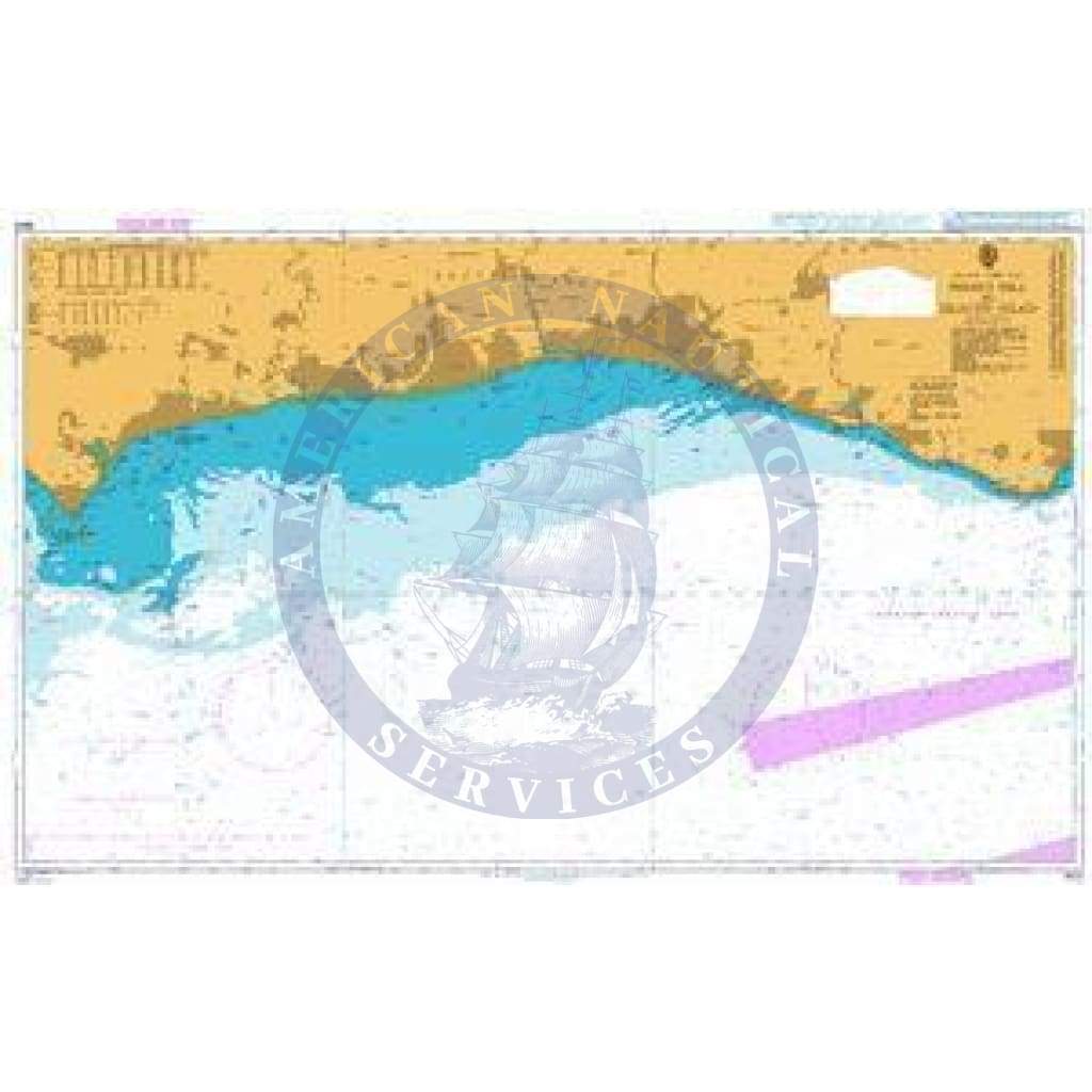 British Admiralty Nautical Chart 1652: England - South Coast, Selsey B ...