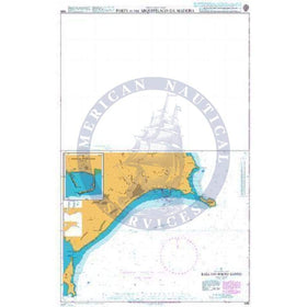 British Admiralty Nautical Chart 1689: Ports in the Arquipelago da Mad ...